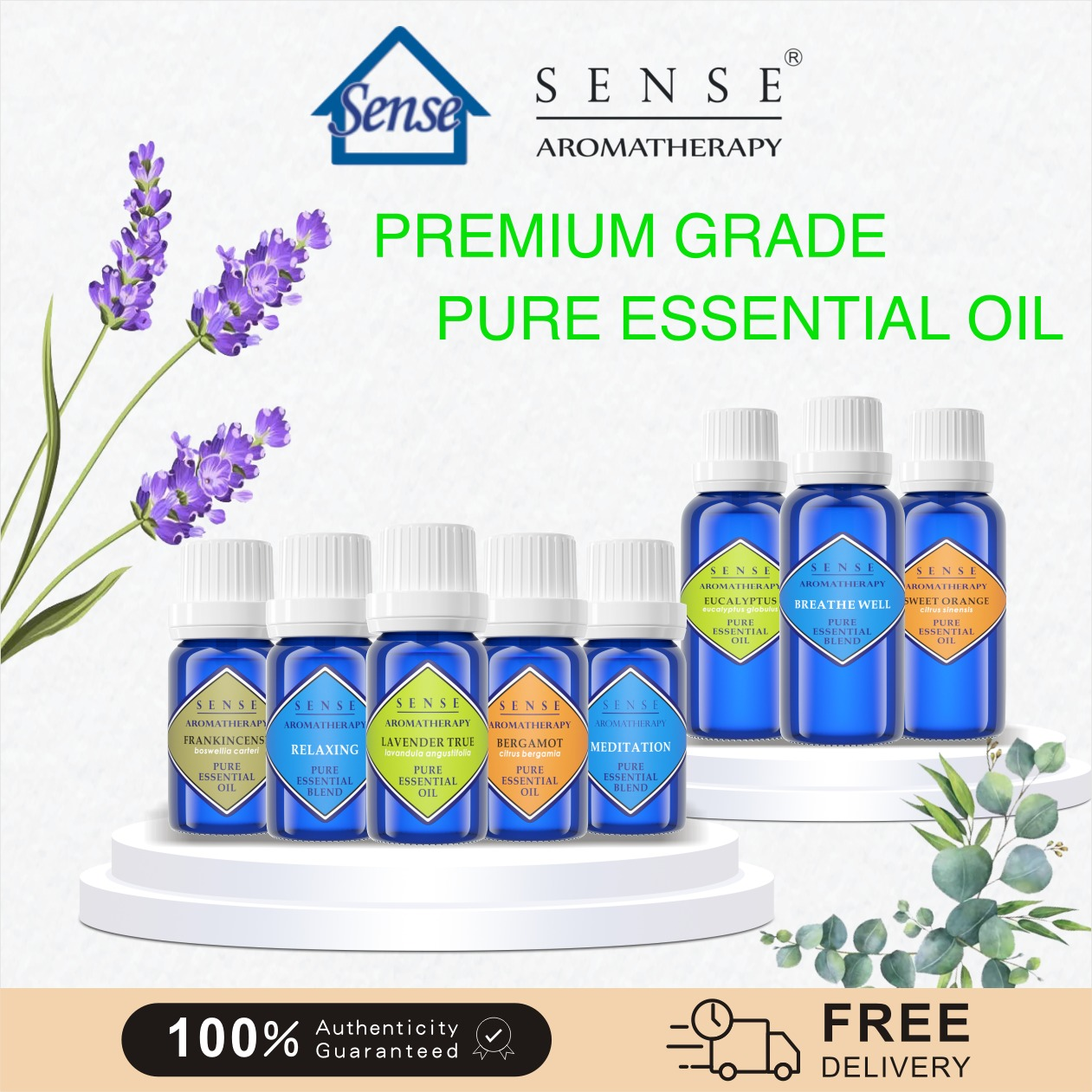 Pure Essential Oil | The Sense House